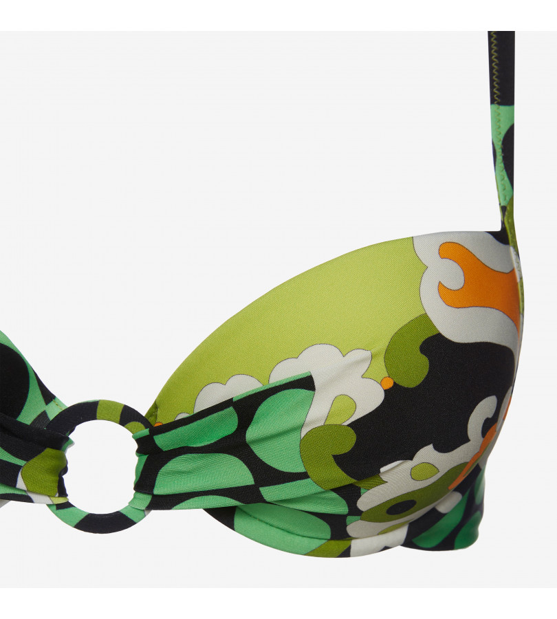 Removable soft-pad bikini