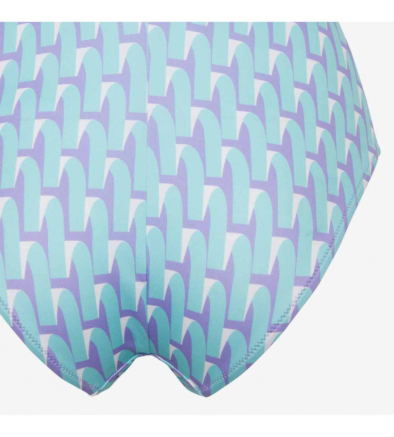 Underwire one-piece swimsuit